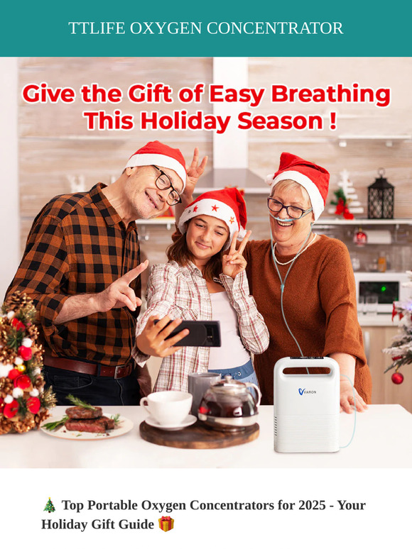 TTLife: Breathe Easier This Holiday: Top Oxygen Concentrators for 2025 ...