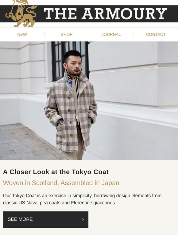 The Armoury: A Closer Look at the Tokyo Coat | Final Days for Online ...