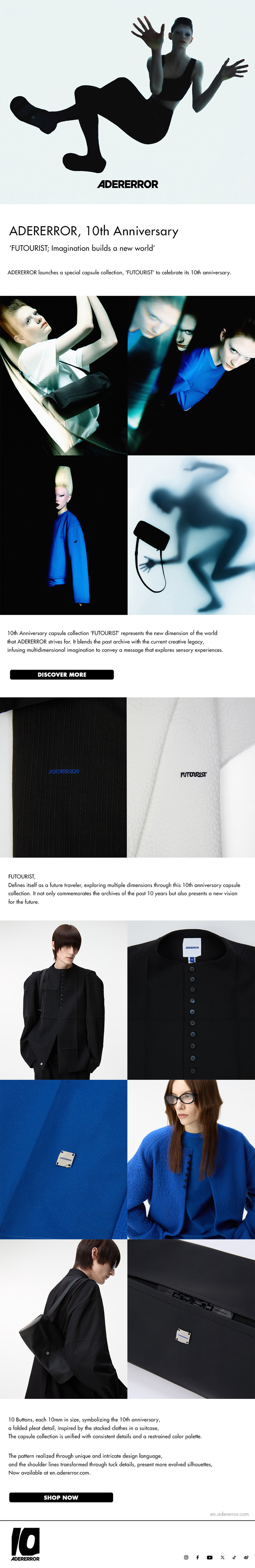 ADERERROR: ADERERROR 10th Anniversary Capsule Collection | Milled