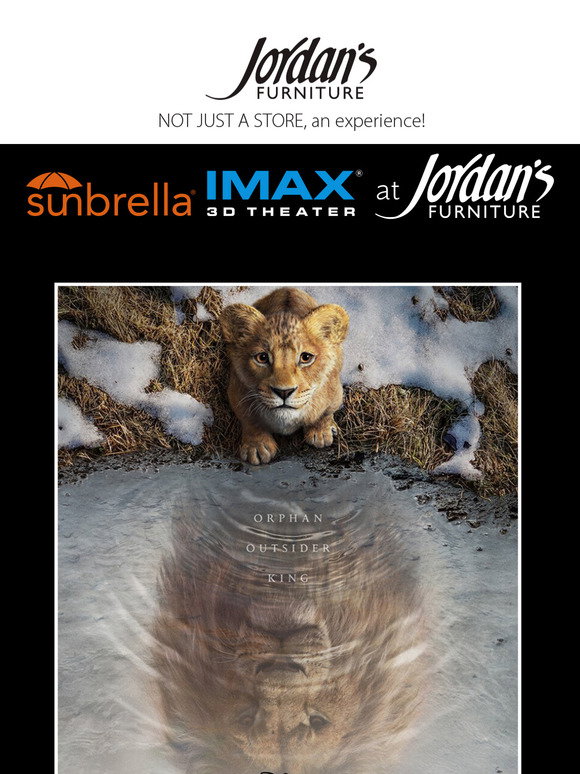 Jordan's Furniture: IMAX: Mufasa: The Lion King is playing now! | Milled