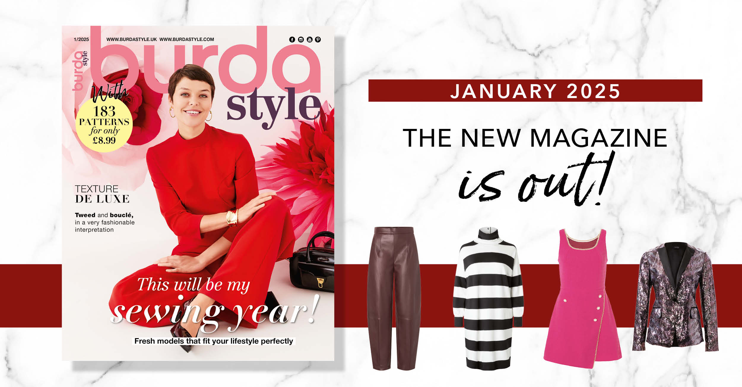 BurdaStyle: January 2025: The New Issue of Burda Style | Milled