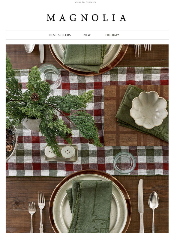 Magnolia: A tabletop for every season | Milled