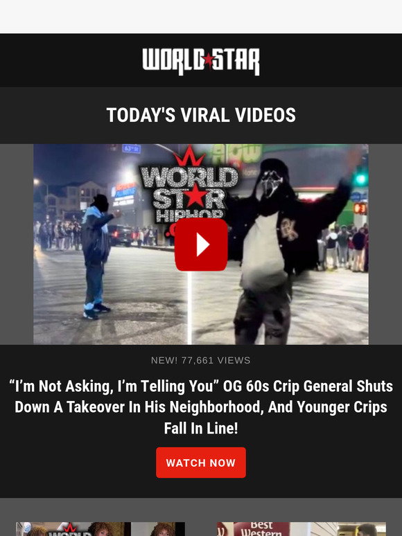 Worldstar: OG Crip General Shuts Down A Takeover & Younger Crips Fall ...