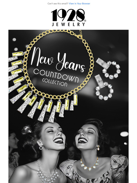 1928 Jewelry: Countdown to Sparkle: New Year’s Glitz Awaits You! | Milled