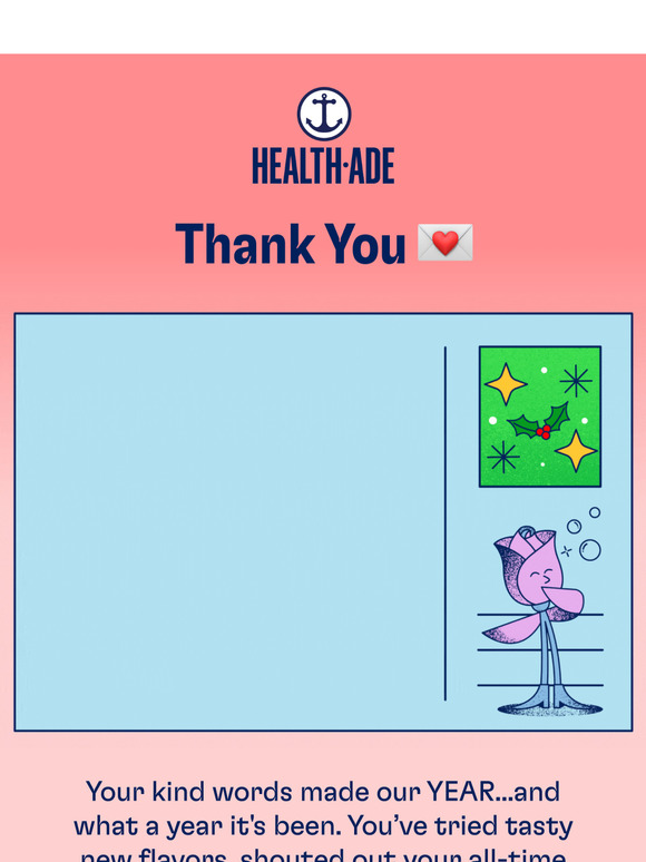 Health-Ade: Your words mean everything… 🩷 | Milled