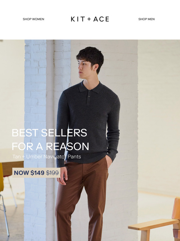 Kit and Ace: Limited Edition Navigators Only $149 | Milled