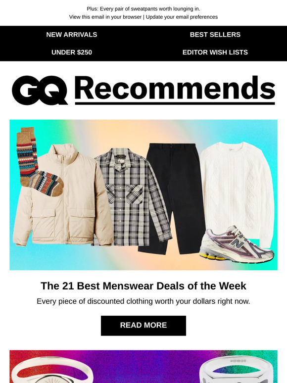 GQ: The Best Menswear Deals of the Week to Save a Quick Buck | Milled