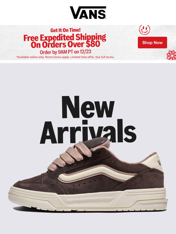 Vans: Check Out The Latest New Arrivals | Milled