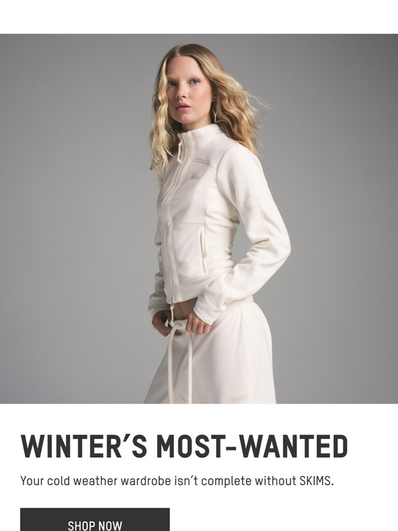 SKIMS: The SKIMS Winter Shop | Milled