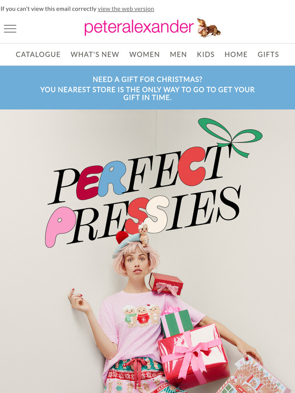 Peter Alexander: The perfect Christmas gifts are in store at P.A! | Milled