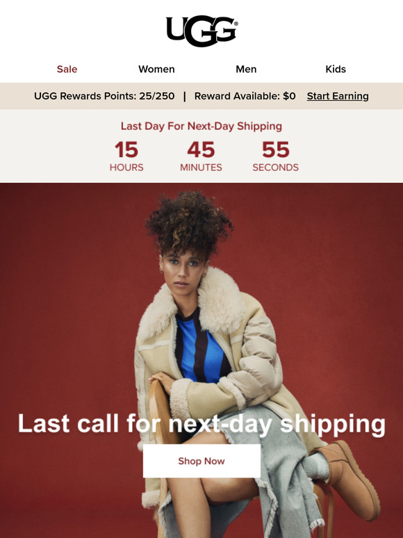UGG: FINAL CALL: GET IT BY 12/24 | Milled