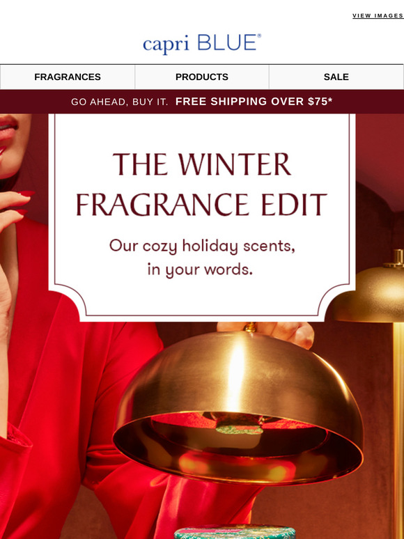 Capri Blue: The Winter Fragrance Edit 🌲 | Milled