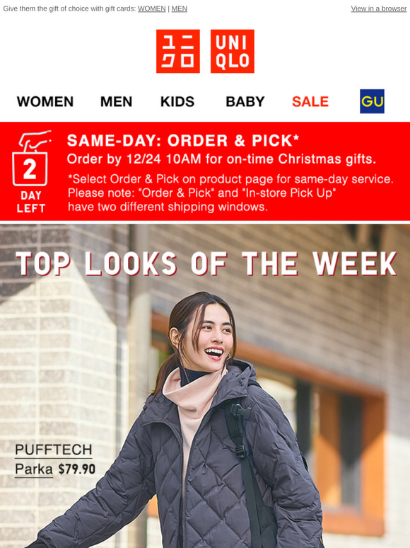 UNIQLO: Trending styles for perfect last-minute gifts | Milled