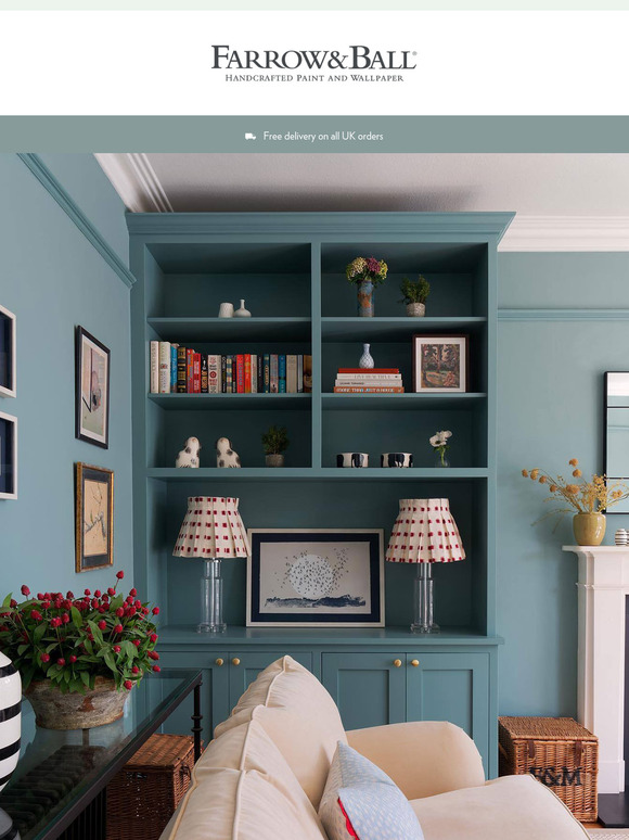 Farrow & Ball Email Newsletters: Shop Sales, Discounts, and Coupon Codes