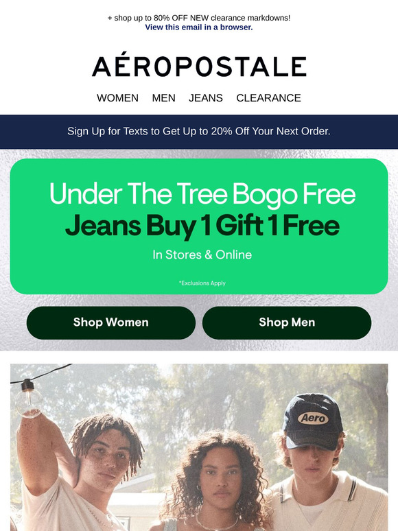 Aéropostale: Viral Baggy Jeans Back In Stock + BOGO FREE! 💥 | Milled
