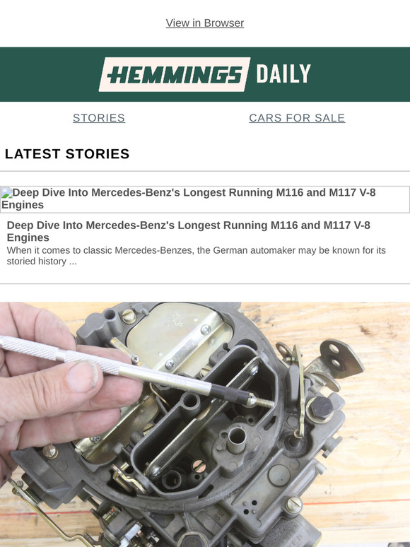 Hemmings: Hemmings Daily: Deep Dive Into Mercedes-Benz's Longest ...