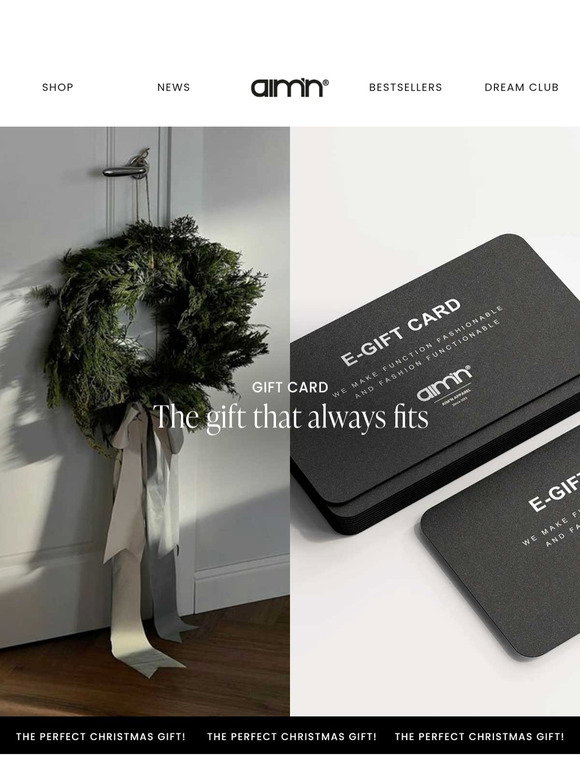 aim'n: Last-minute shopping? Give a gift card! | Milled