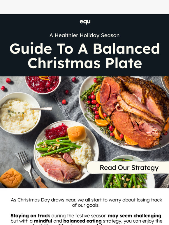 Equalution: Create a balanced plate this Christmas... | Milled