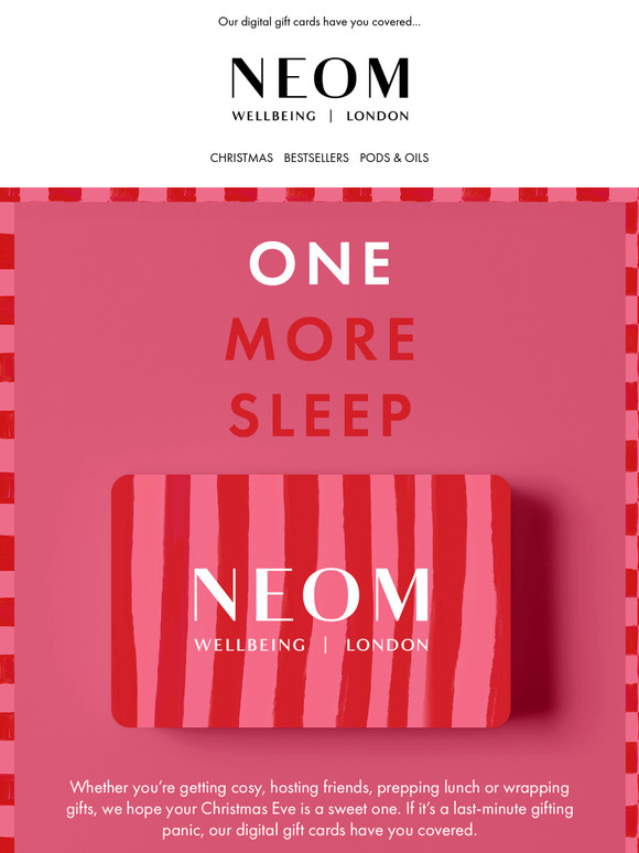NEOM: Christmas Eve gifting panic? | Milled