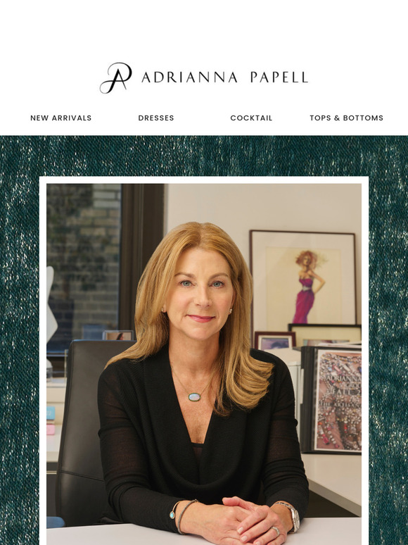 Adrianna Papell: A Heartfelt Thank You From Jaynee Berkman, CCO | Milled