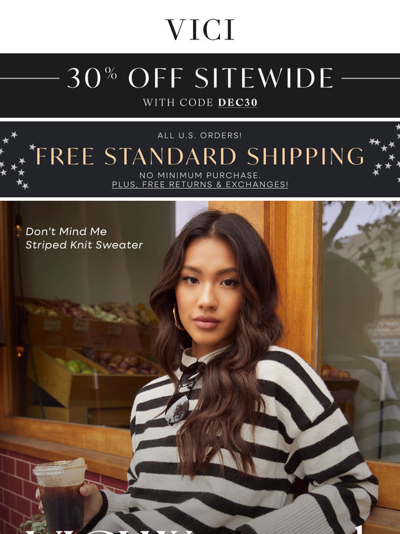 Vici: VICI Wrapped 🎁 30% Off The Best Sweaters of 2024 | Milled