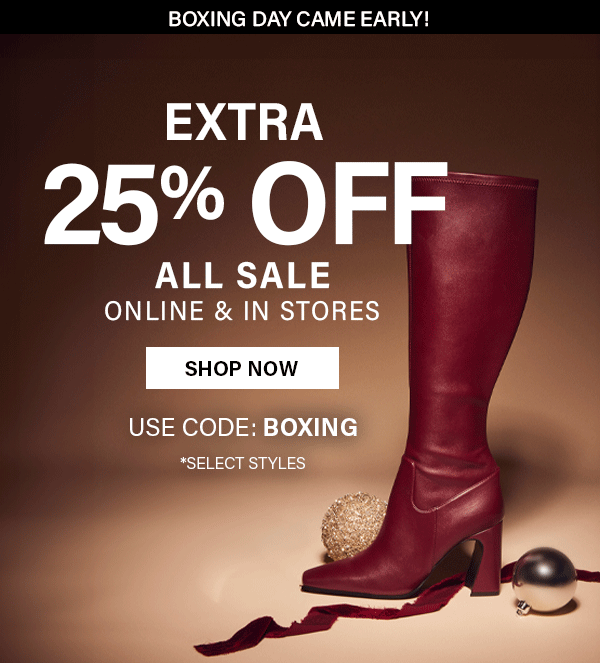Steve Madden: Boxing Day Came Early! Happy Holidays! | Milled