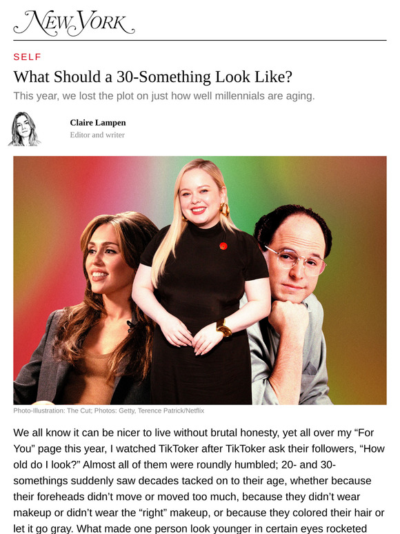 The Cut: What Should a 30-Something Look Like? | Milled