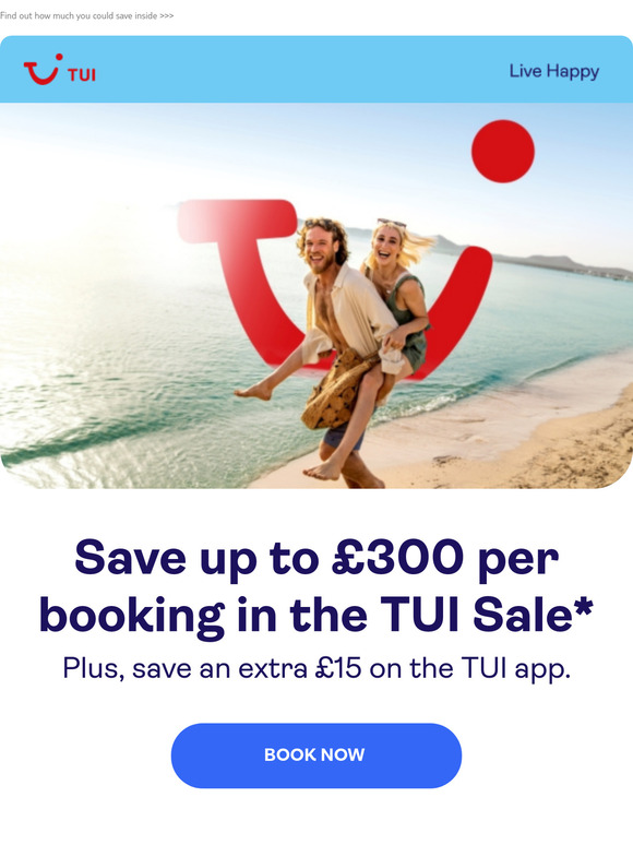 TUI: 🎉 Hooray, it's the TUI Sale 🎉 | Milled