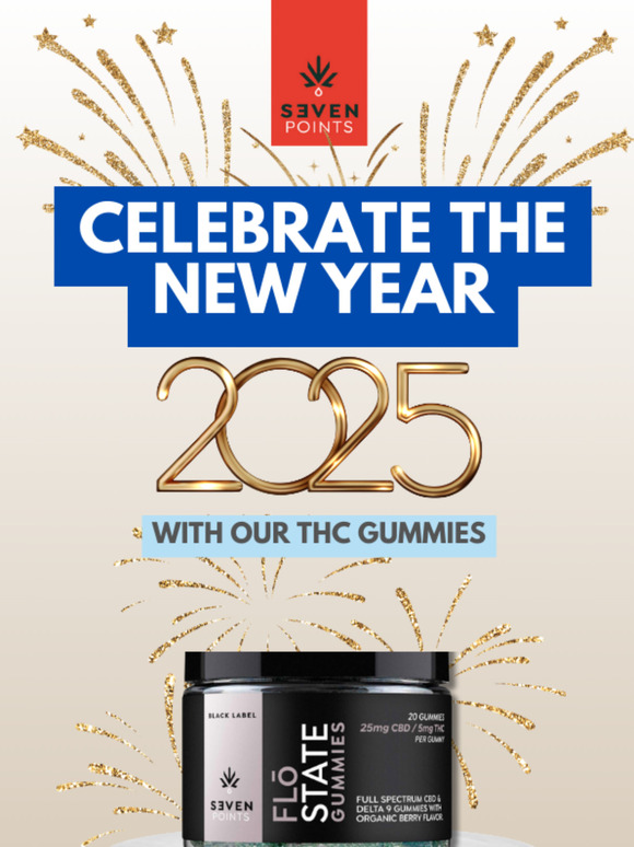Seven Points: 🎆Celebrate New Years With Flo Gummies 🍃 | Milled