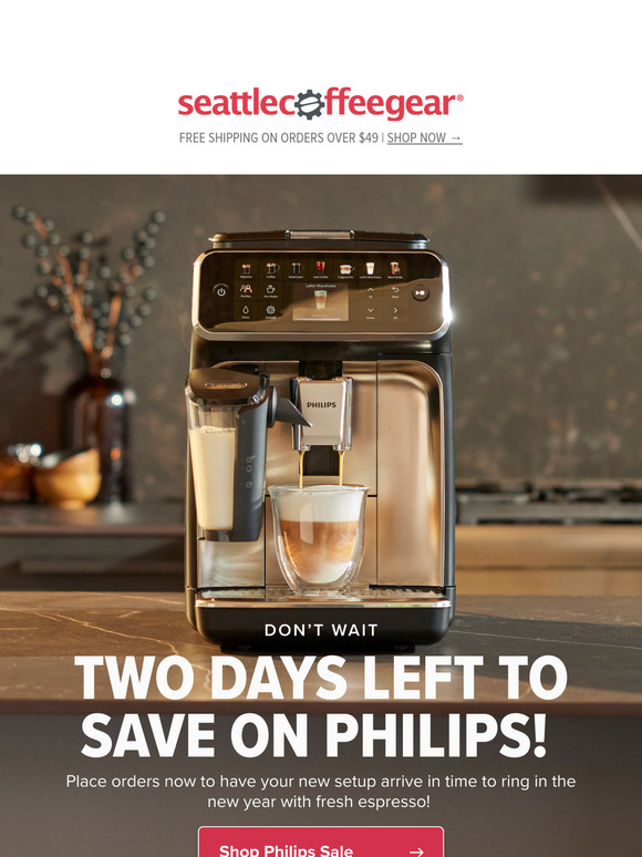 Seattle Coffee Gear: ☕ Philips Holiday Sale is Winding Down | Milled