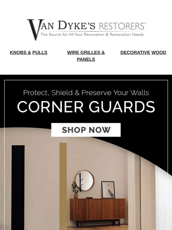 Van Dyke's Restorers: Corner Guards, Clean Lines & Modern Finishes | Milled