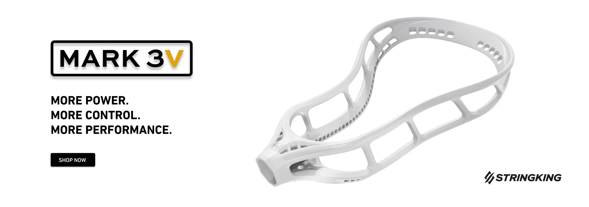 Lacrosse Monkey: 🏆 The StringKing Mark 3V in White Has Landed – Grab ...