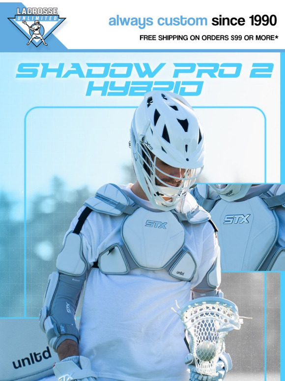 Lacrosse Unlimited: The excLUsive STX Shadow Pro 2.0 Shoulder Pads | Milled