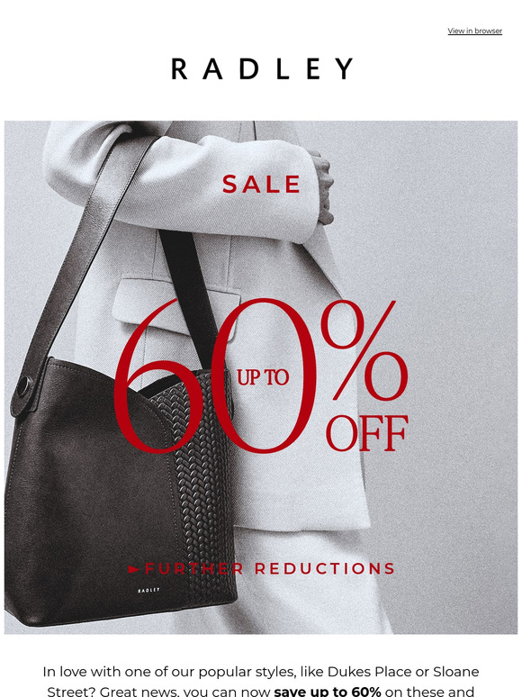 Radley: Most-loved families now up to 60% off | Milled
