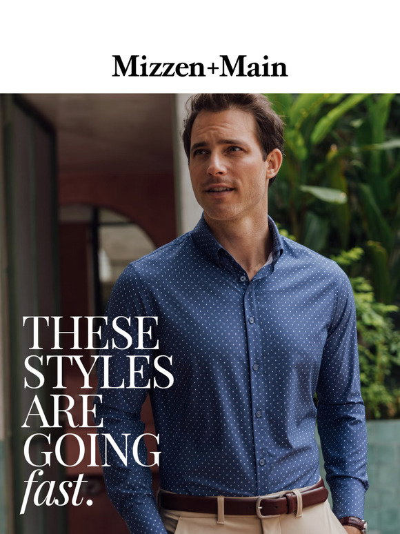 Mizzen+Main: Select styles are now on sale | Milled