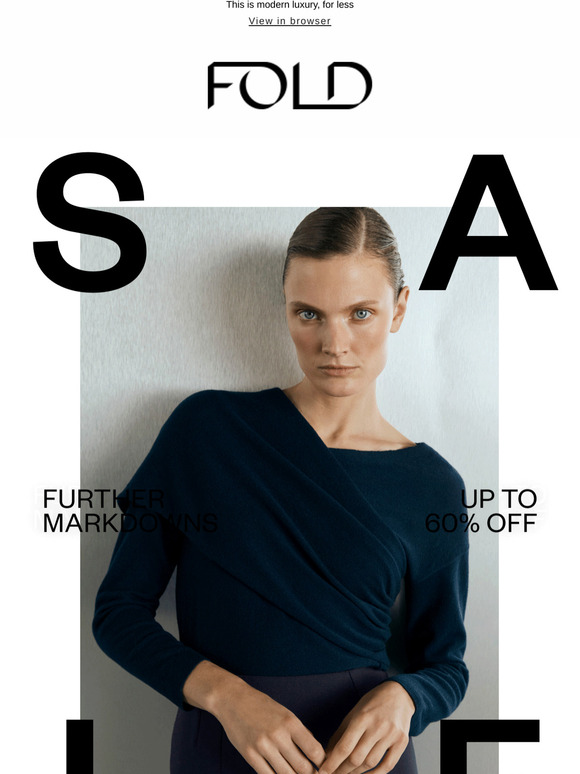 The Fold: There's now 60% off in our sale | Milled