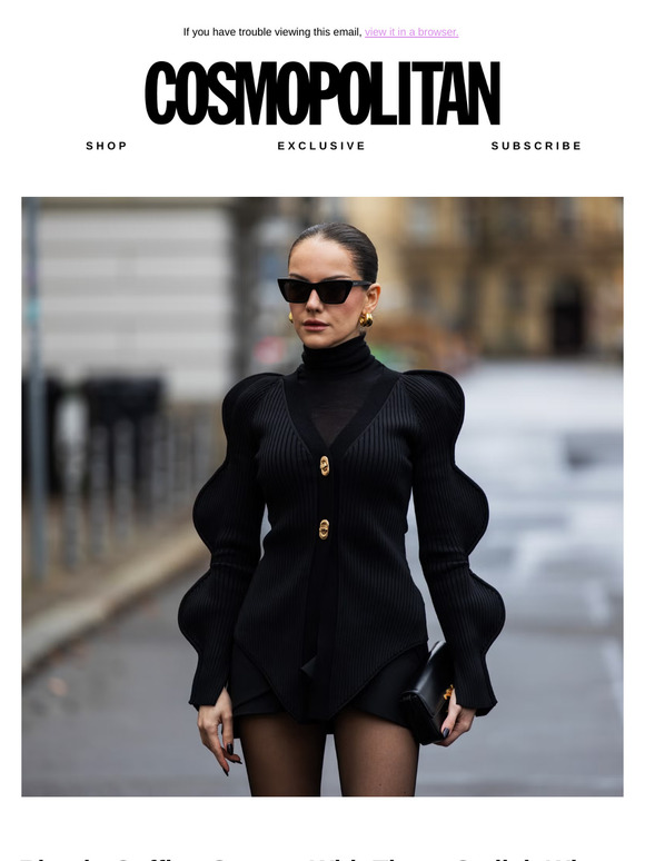 Cosmopolitan: Ring in Cuffing Season With These Stylish Winter Date ...