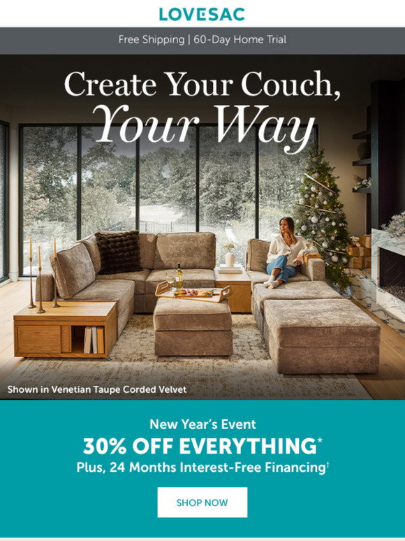 LoveSac: Get 30% Off and Create the Couch that Will Always Meet Your ...