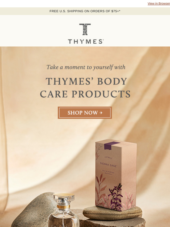 Thymes: Discover the Art of Self-Care | Milled