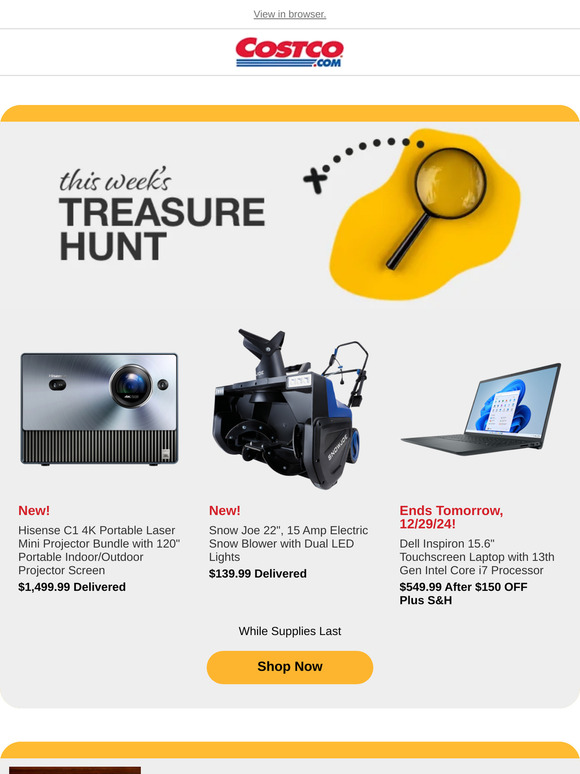 Costco: Are You Ready? Our Weekend Treasure Hunt Returns! | Milled