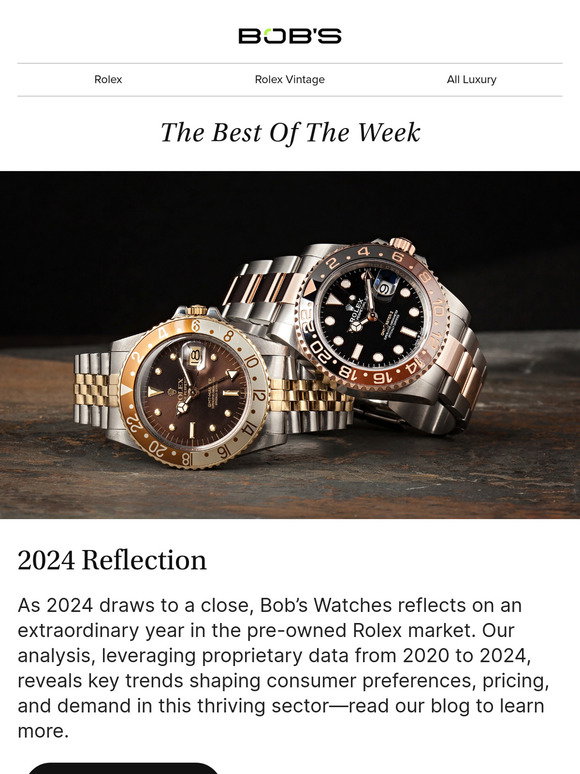 Bob's Watches: 3 Luxury Trends Captivating Watch Enthusiasts! | Milled