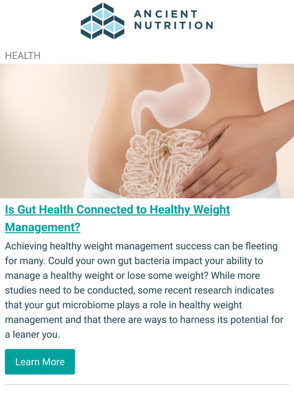 Ancient Nutrition: Gut Health and Healthy Weight Management + 2025’s ...