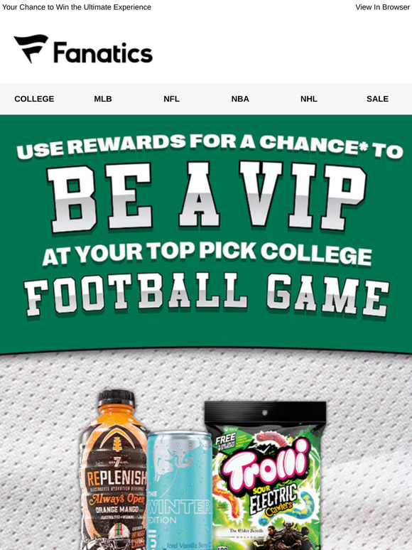 Fanatics: Score the VIP Experience at a College Football Game | Milled