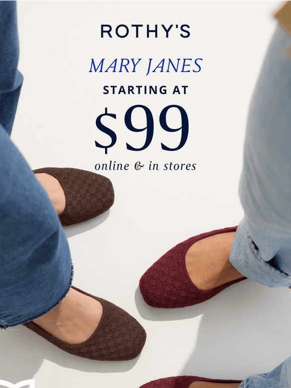 Rothy's: The styles you LOVE starting at $99! | Milled