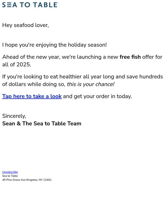 Sea to Table: 🚨 Free Fish For 2025?? | Milled