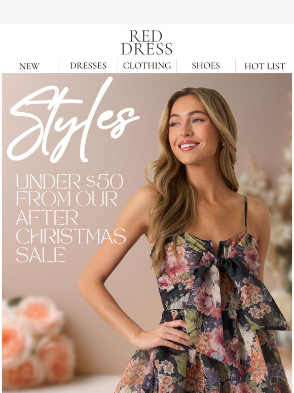 Red Dress Boutique: Best Selling Styles UNDER $50 😍 | Milled