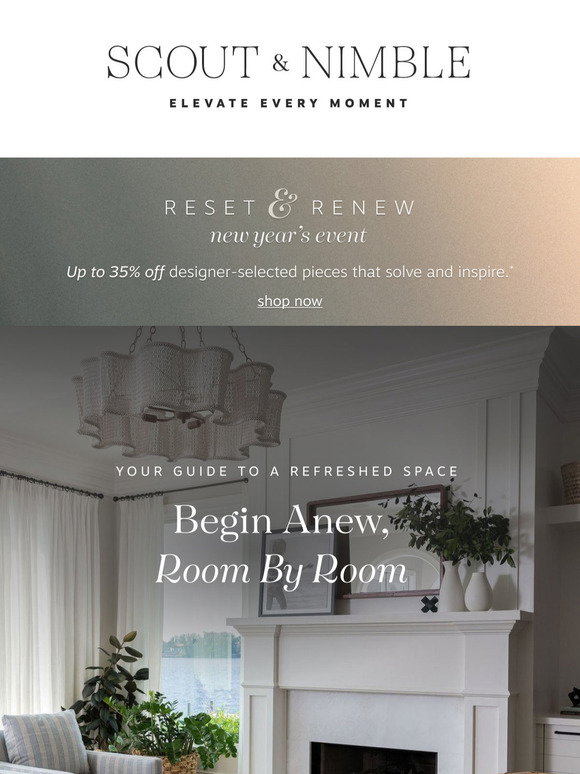 Scout & Nimble: Your room-by-room guide to fresh beginnings | Milled