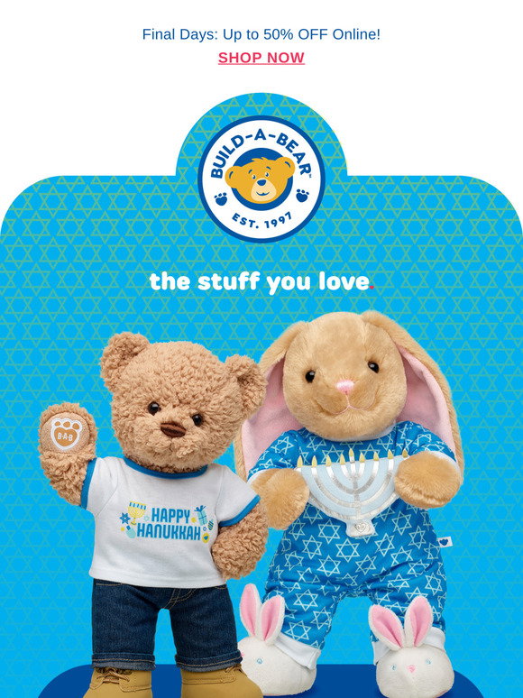 Build-A-Bear: Meet Our Furry Friends for the Festival of Lights! | Milled