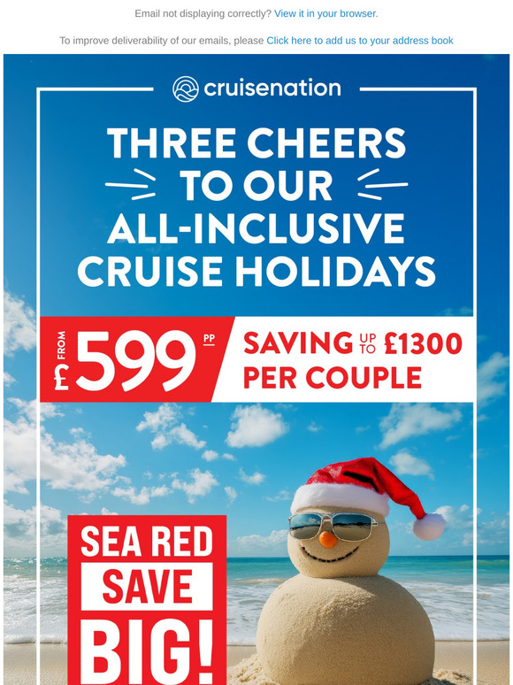 Cruise Nation: Three Cheers to our all-inclusive cruise holidays | Milled