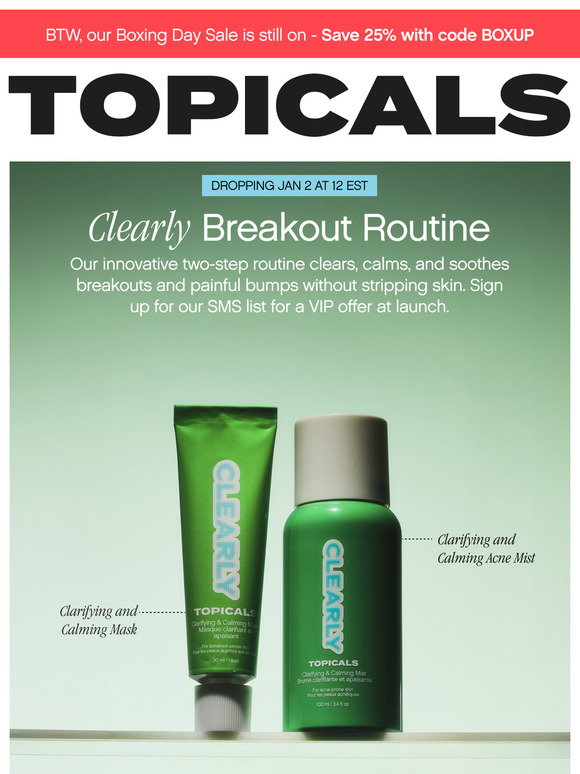Topicals: Clearly Breakout Routine 💚 | Milled